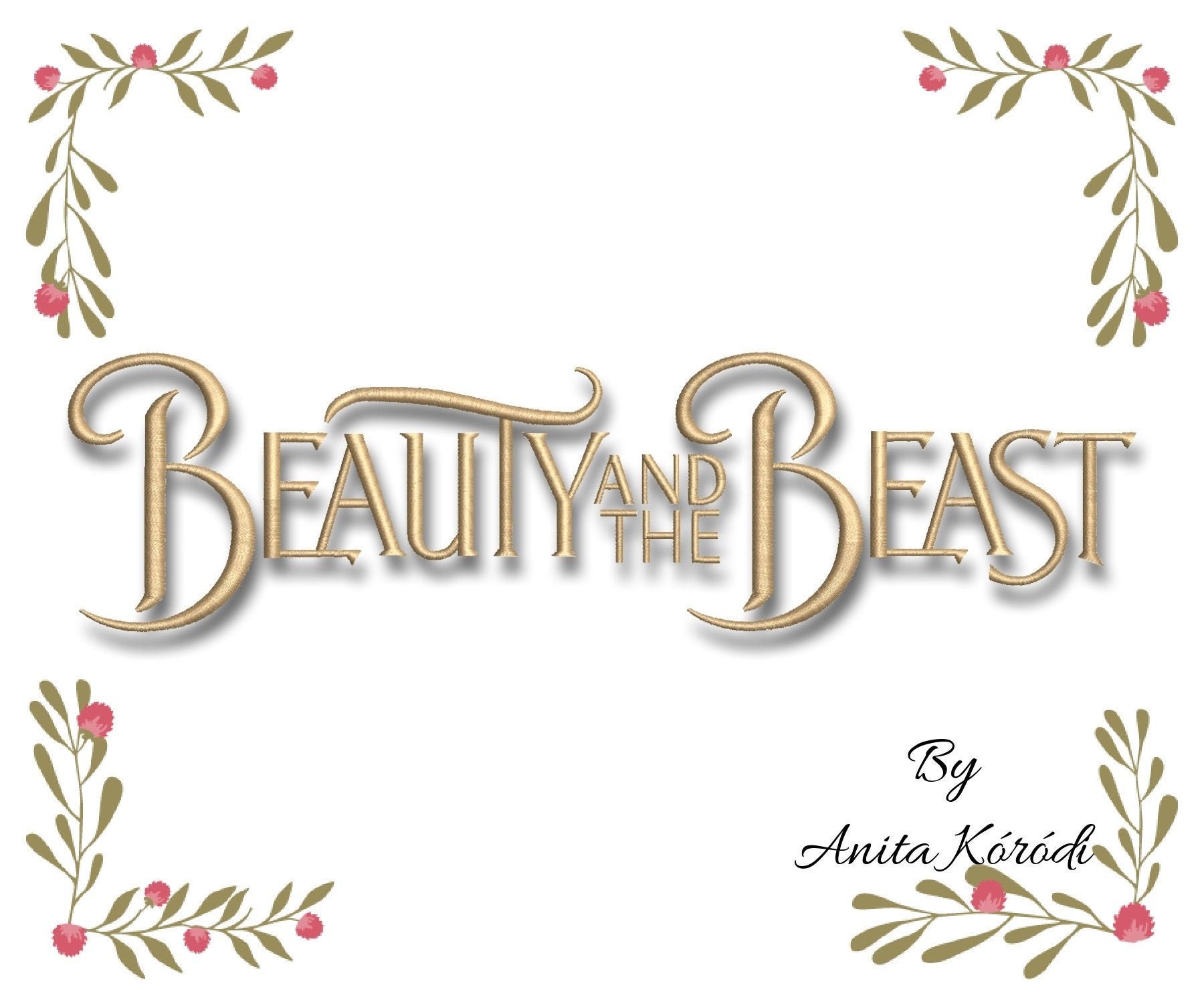 Beauty And The Beast Logo Font