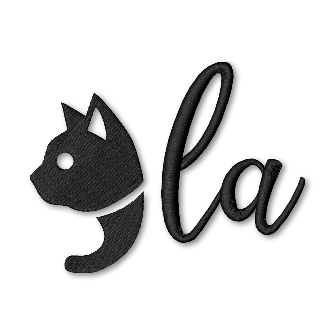 Comma La Cat Kamala Harris Embroidery Machine Designs Instant Digital ...