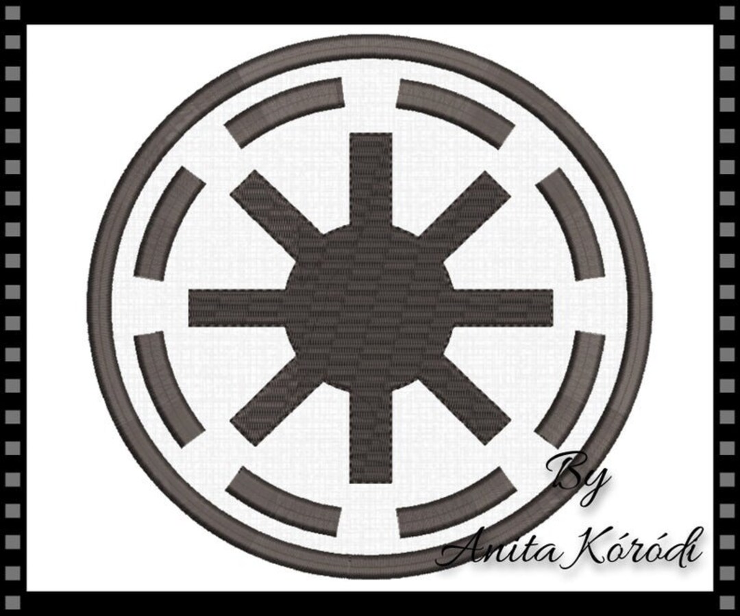 Star Wars Galactic Republic Embroidery Machine Design Applique Pes ...