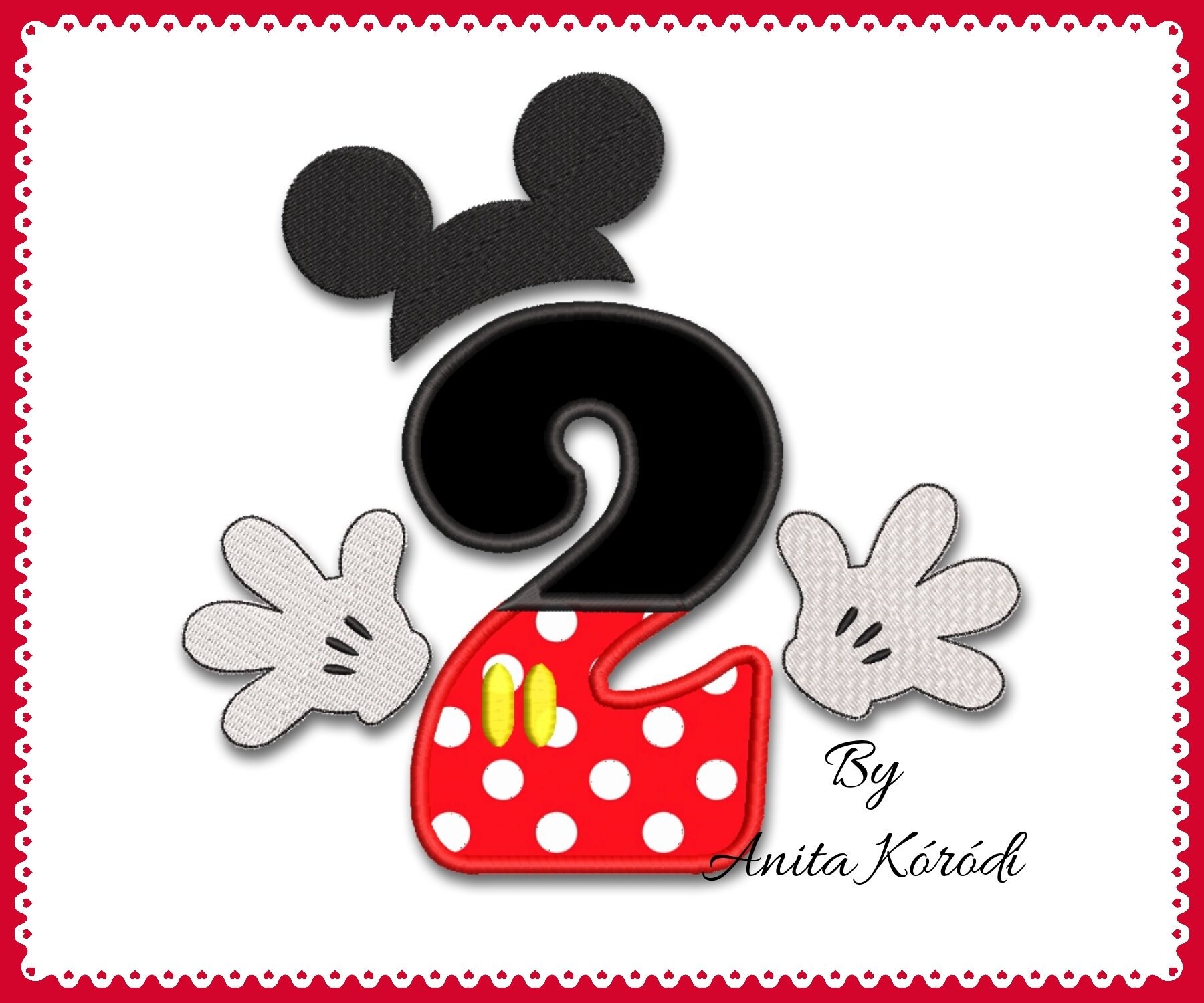 Mickey Mouse Number 2
