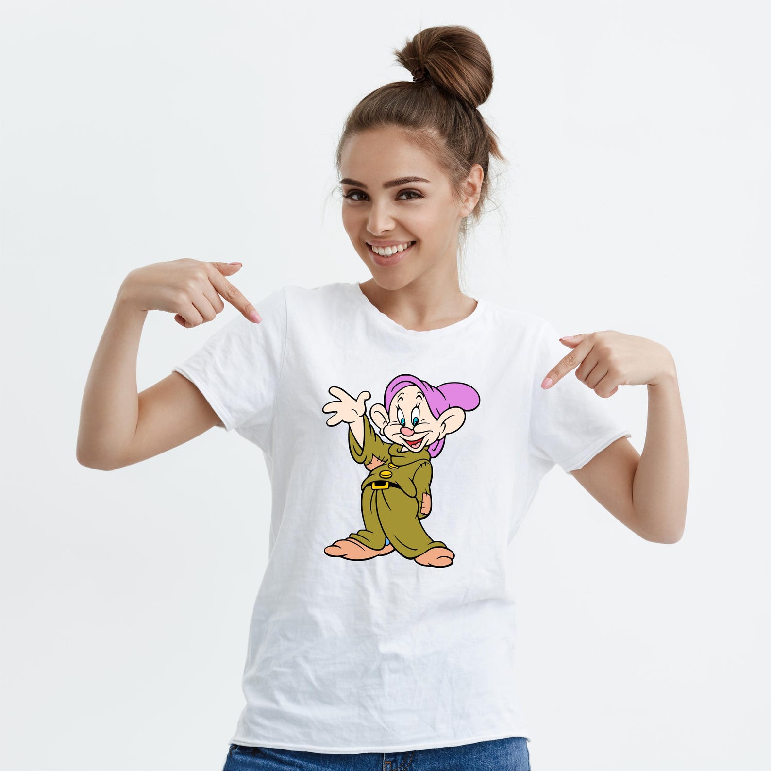 Dopey SVG: Snow White Dwarf Clipart Vector Graphics (digital Download ...