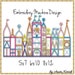 It's A Small World Ride Embroidery Machine Designs Sketch Pes Instant ...