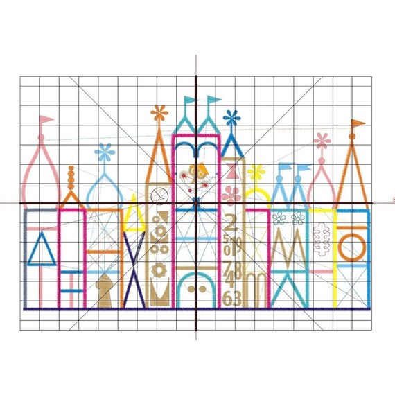 Small World Castle Embroidery Design Sewing & Fiber Craft Supplies ...