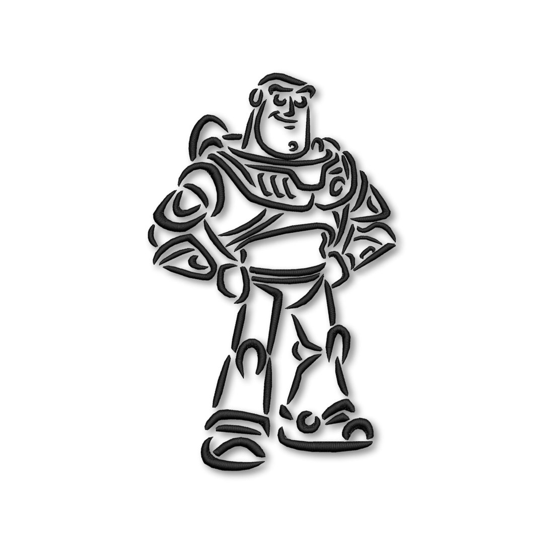 Buzz Embroidery Machine Designs Instant Digital Download Pes File - Etsy