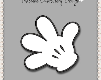 Minnie Mouse Head Digital Embroidery Machine Applique Design - Etsy