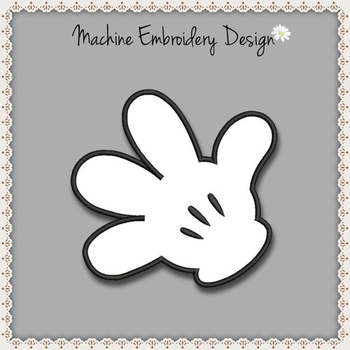 Embroidery Machine Designs Minnie Mouse Pes Applique - Etsy