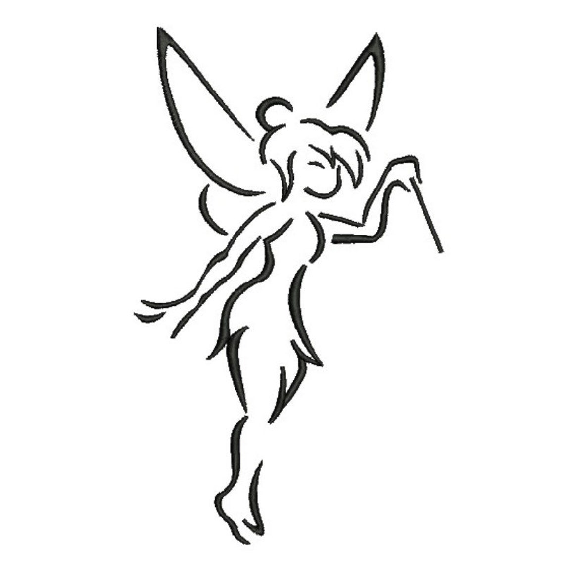 Tinker Bell Embroidery Machine Designs Peter Pan Design | Etsy