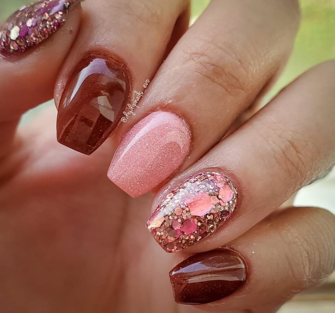 Petal Pink Shimmer Dip Iced Pearl Collection - Etsy