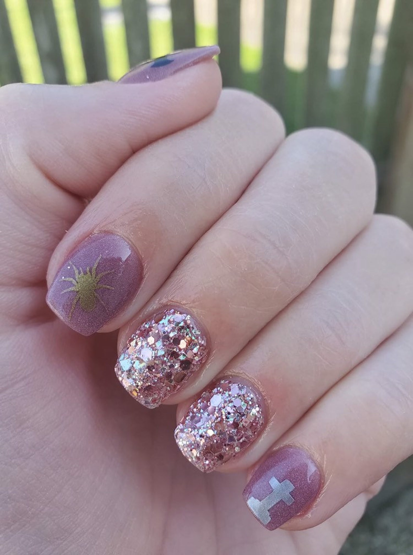 Aphrodite Rose Gold Dip Powder Dip Powder Dip Powder for - Etsy