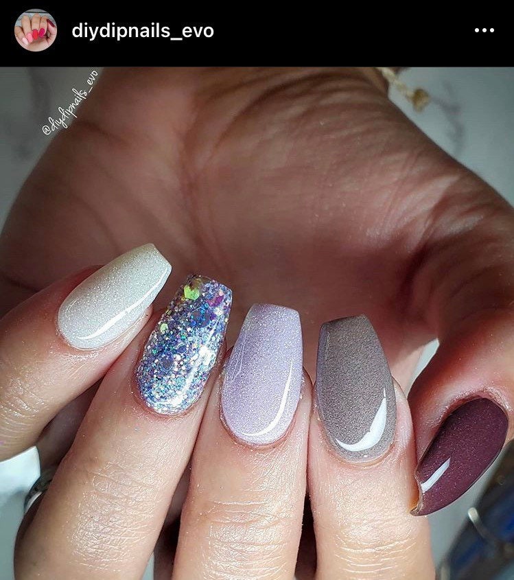 Snow Pearl Shimmer Dip Powder Iced Pearl Collection - Etsy