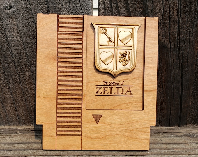 The Legend of Zelda Nintendo Wooden Wood Nintendo / NES - Etsy