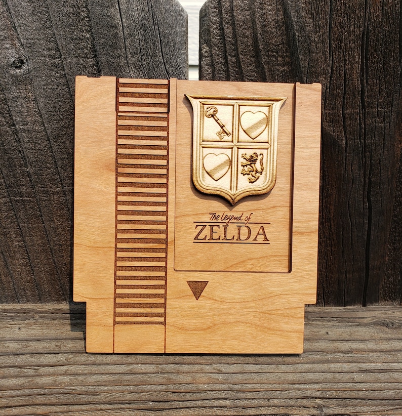 The Legend of Zelda Nintendo Wooden Wood Nintendo / NES - Etsy