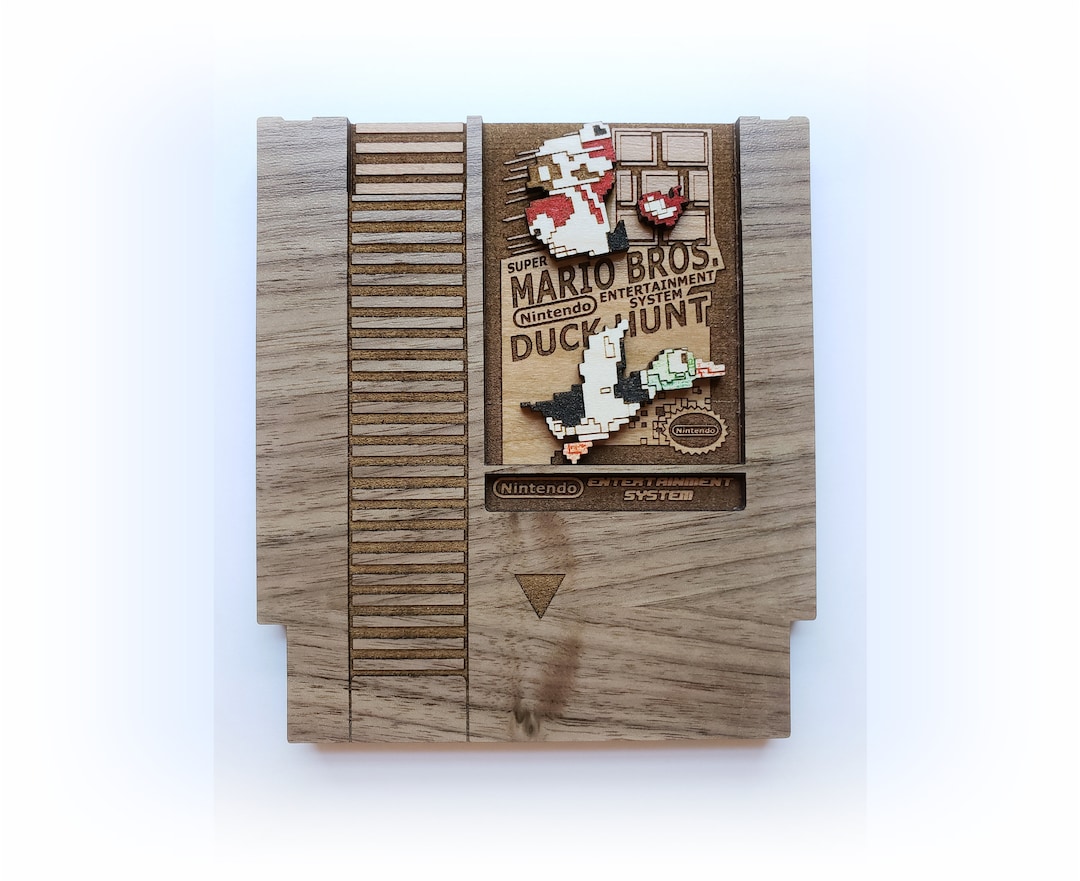Super Mario Bros Nintendo Duck Hunt Wooden Wood Nintendo / NES ...