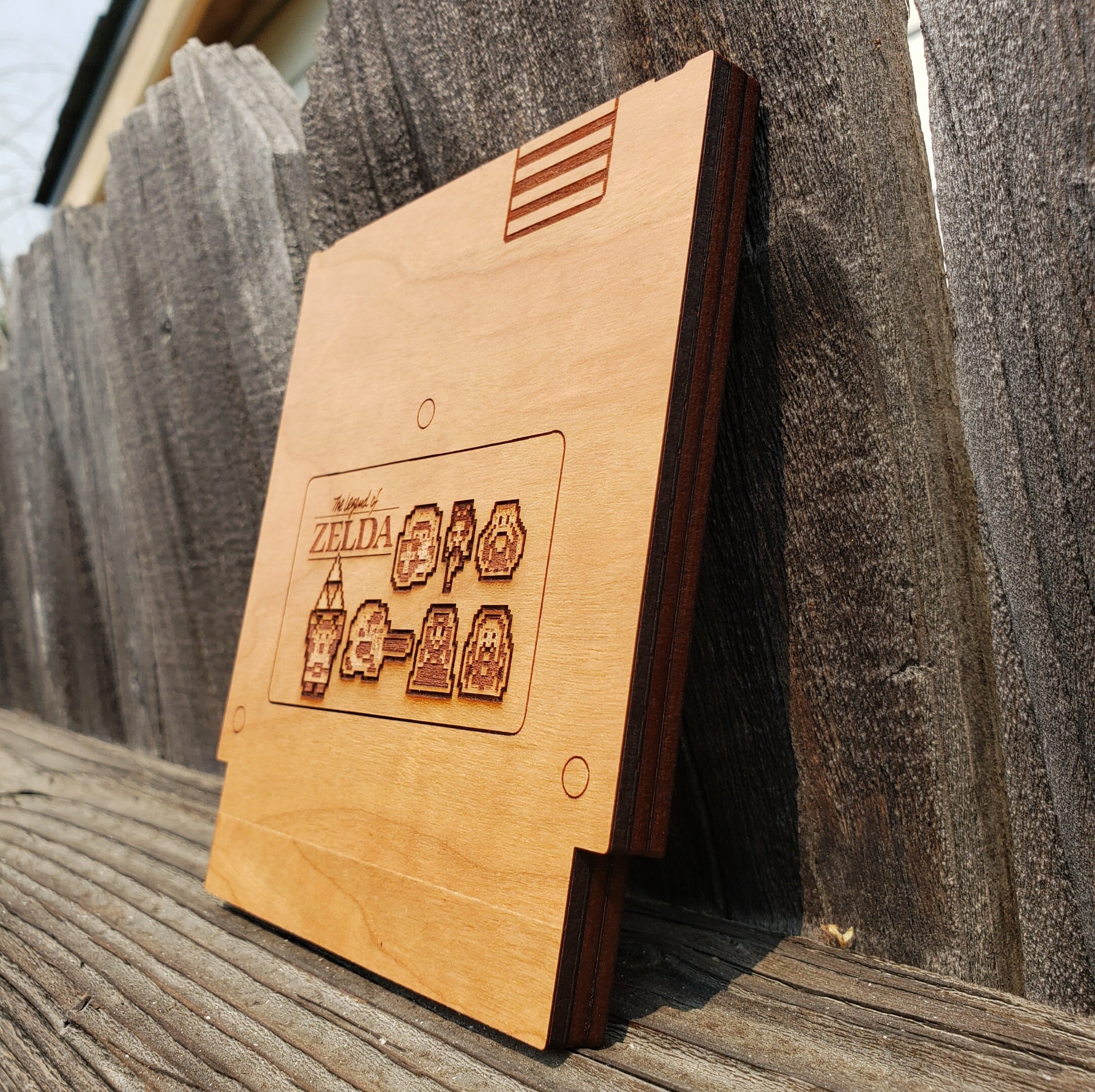 The Legend of Zelda Nintendo Wooden Wood Nintendo / NES - Etsy