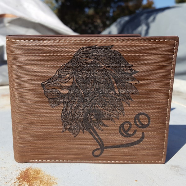 Leo Wallet - Etsy