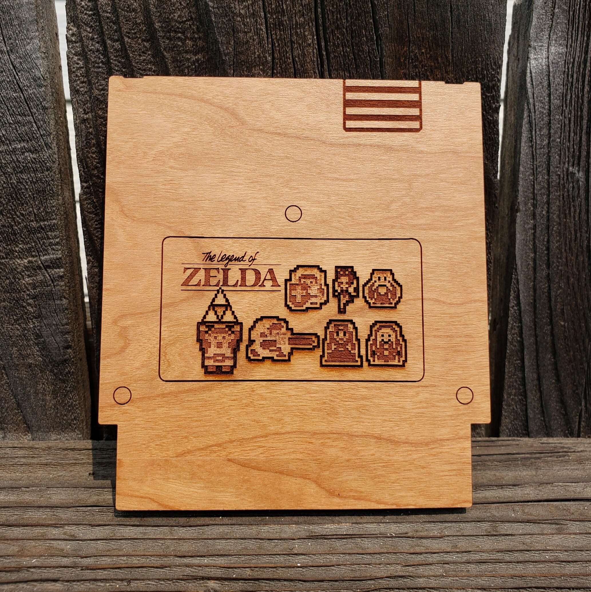 The Legend of Zelda Nintendo Wooden Wood Nintendo / NES - Etsy