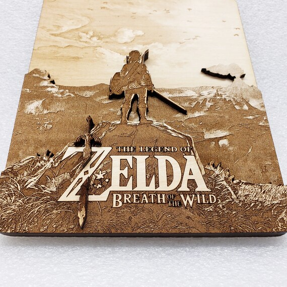 The Legend of Zelda Breath of the Wild Nintendo Wooden Wood - Etsy
