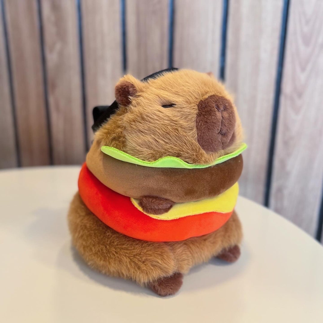 Capybara Burger Chalk Bag - Etsy