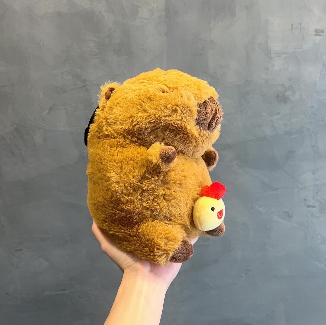 Capybara and Baby Chick Chalk Bag - Etsy