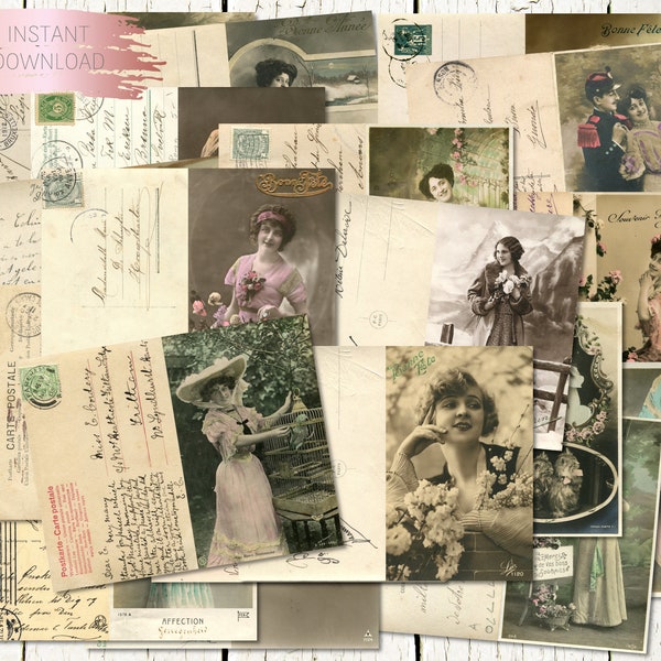 Miniature Postcards - Etsy