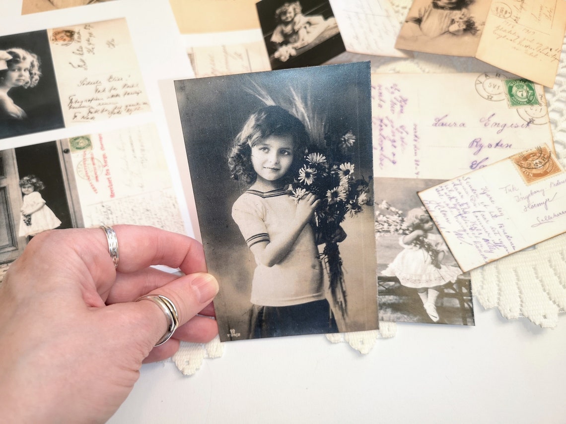 Printable Vintage Postcards Vintage Ephemera Digital - Etsy