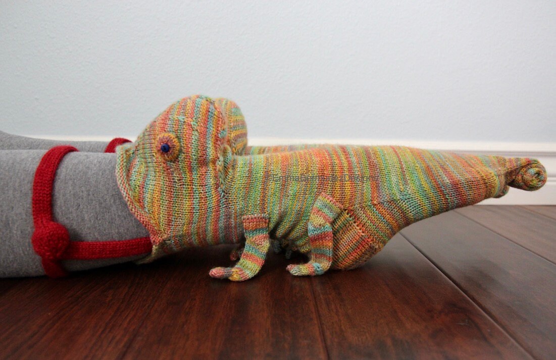 PDF | Knitting Pattern | 'mlem' | Chameleon Socks Knitting Pattern ...