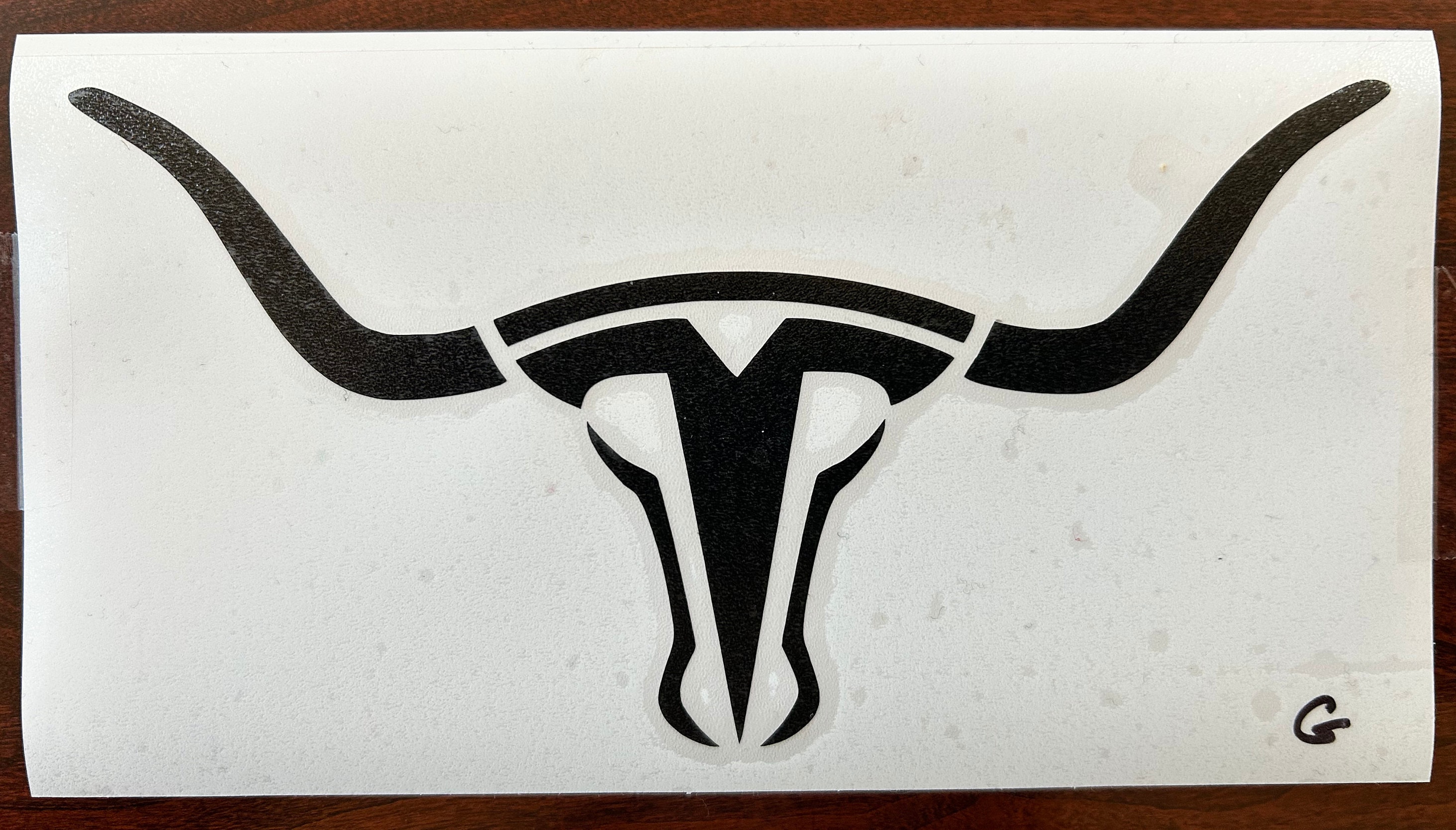 Tesla Long Horns Decal - Etsy