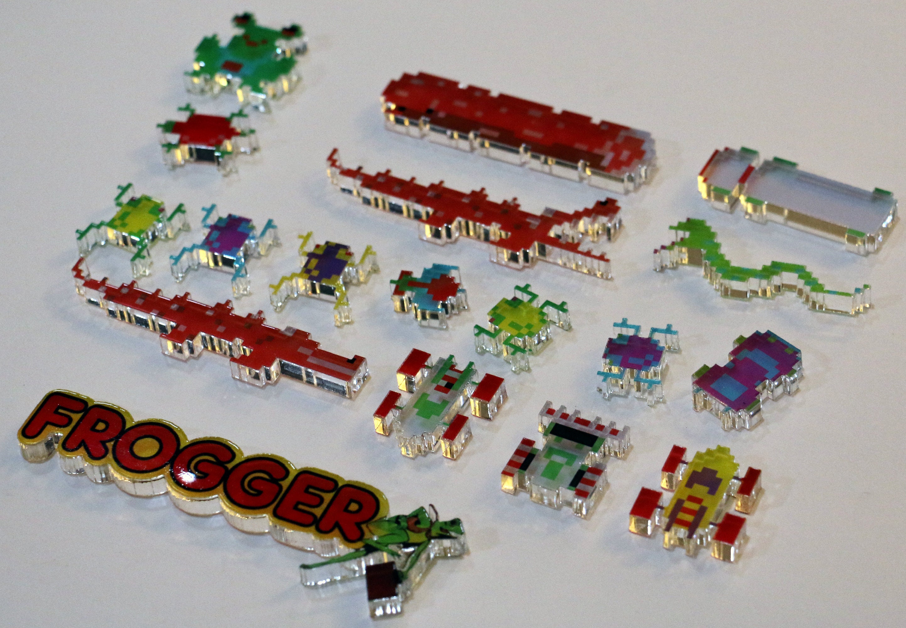 Frogger Arcade Sprite Set - Etsy
