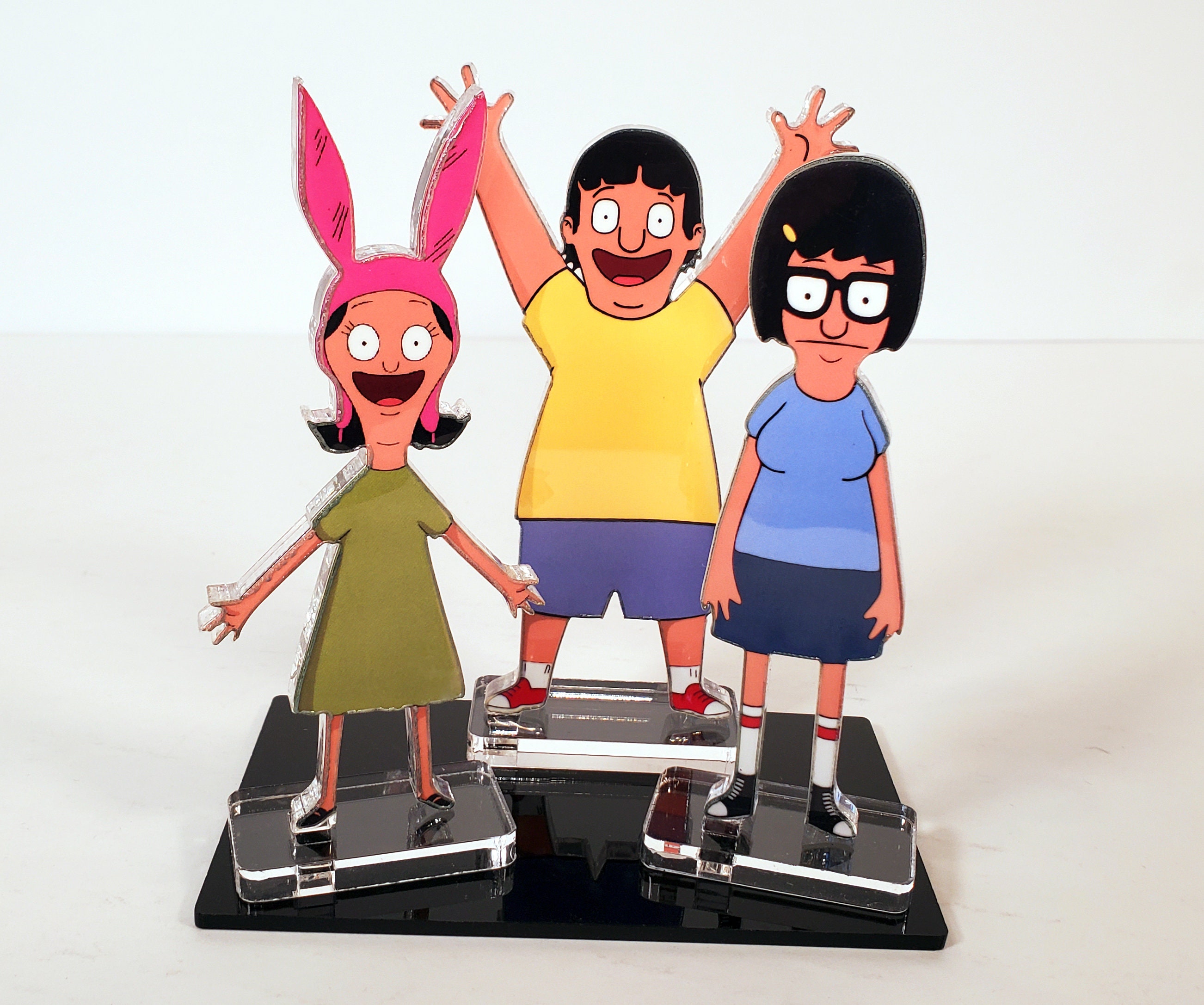 Bobs Burgers Tina Gene And Louise Belcher In Plexiglass Canada