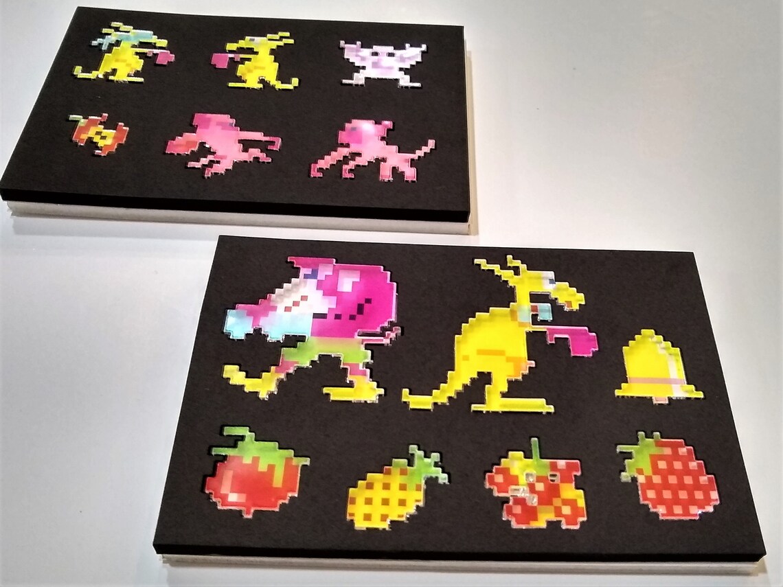 Atari Kangaroo plexiglass Sprite Set | Etsy