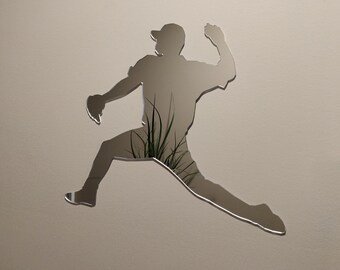 Baseball Wall Mirror - Etsy