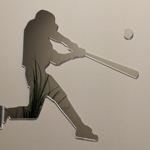 Baseball Wall Mirror - Etsy
