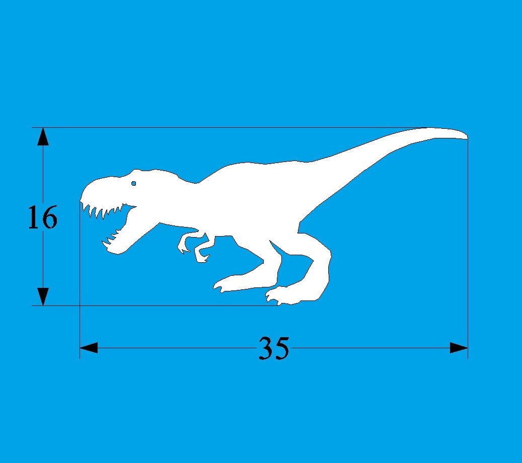 T-rex Decorative Mirror Dinosaur Mirror Custom Mirror - Etsy