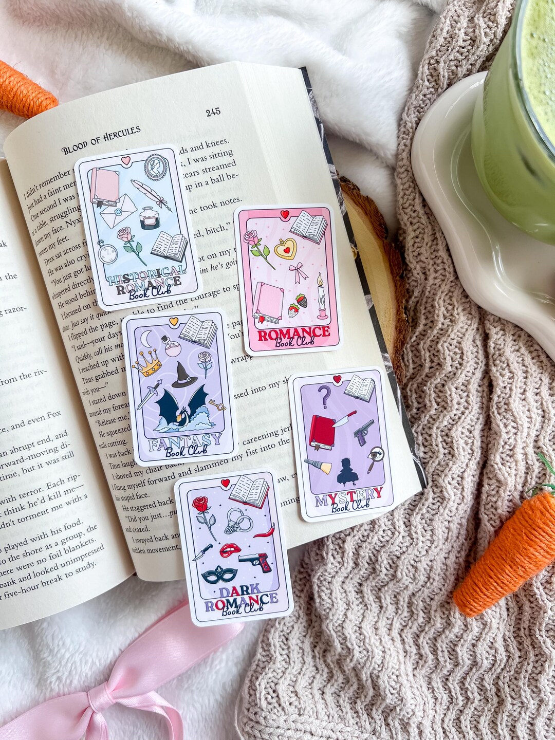 Bookish Tarot Sticker | Bookish Sticker, Kindle Stickers, Gift for Book ...