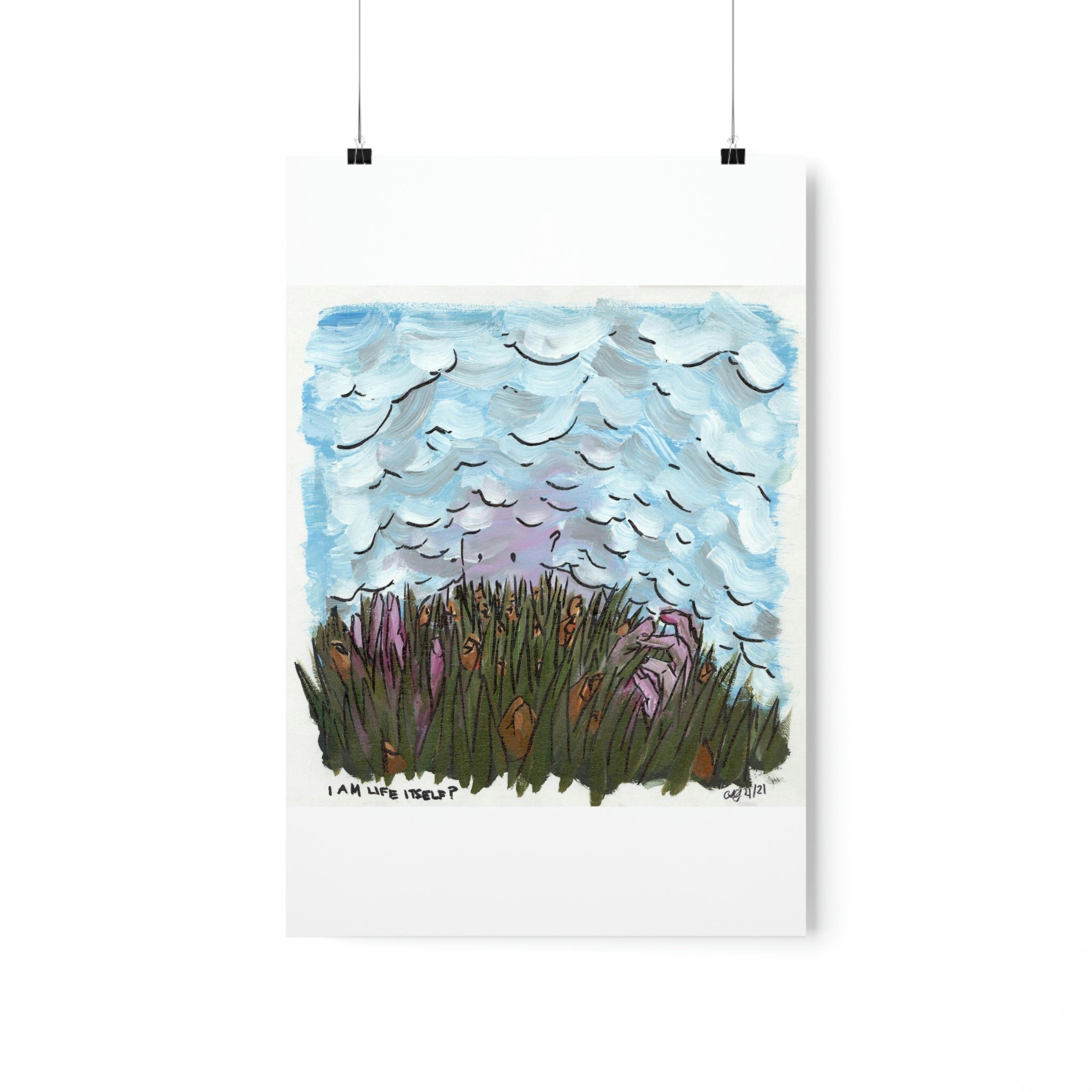 Life Itself? | Print of Original Art by Cashleigh Savannah Gruell - Etsy