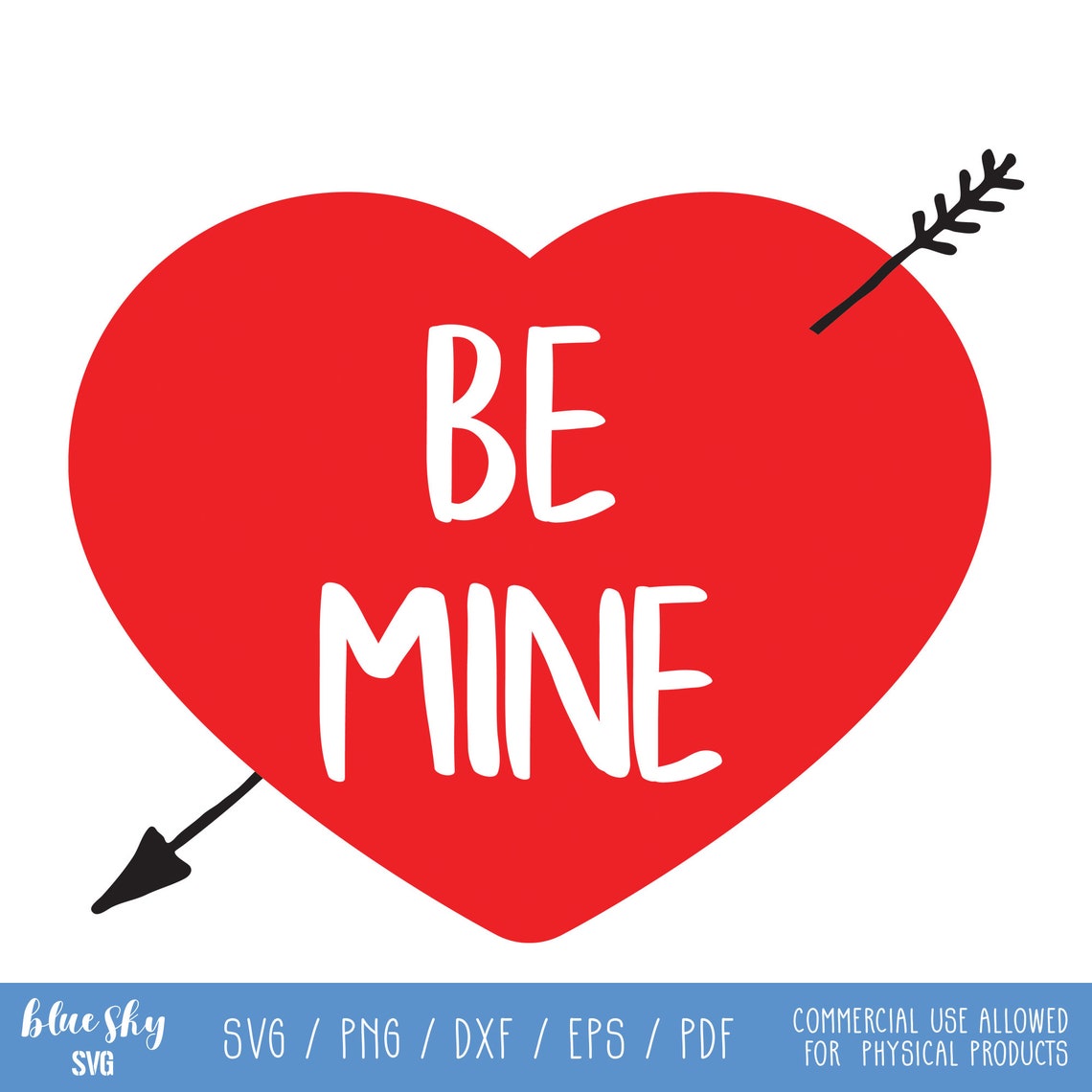 Be Mine Valentine's Day Cut File for Cricut or - Etsy UK
