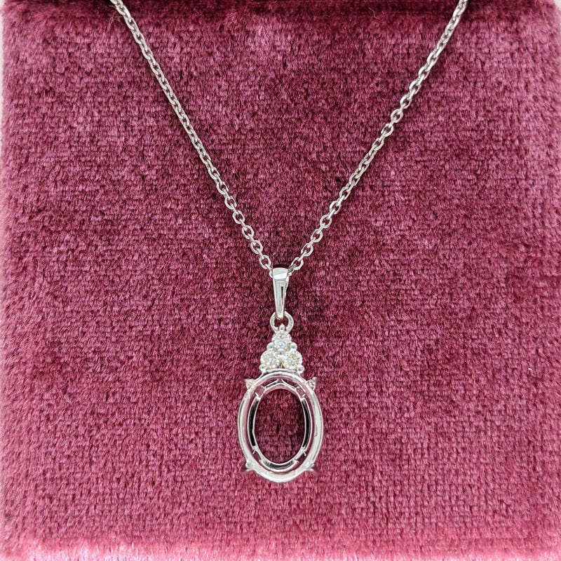 Oval Pendant Mount - Etsy