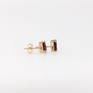 Pear Shape Tear Drop Earring Settings for Studs in Solid 14k Gold ...