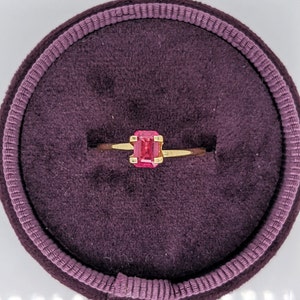 Natural Ruby Loose Gemstones | Emerald Cut | 6x4 7x5 8x6 9x7 10x8 11x9 ...