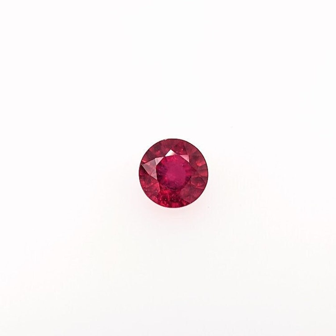 Natural Ruby Loose Gemstones | Round 4mm 5mm 6mm 7mm 8mm 9mm 10mm 11mm ...