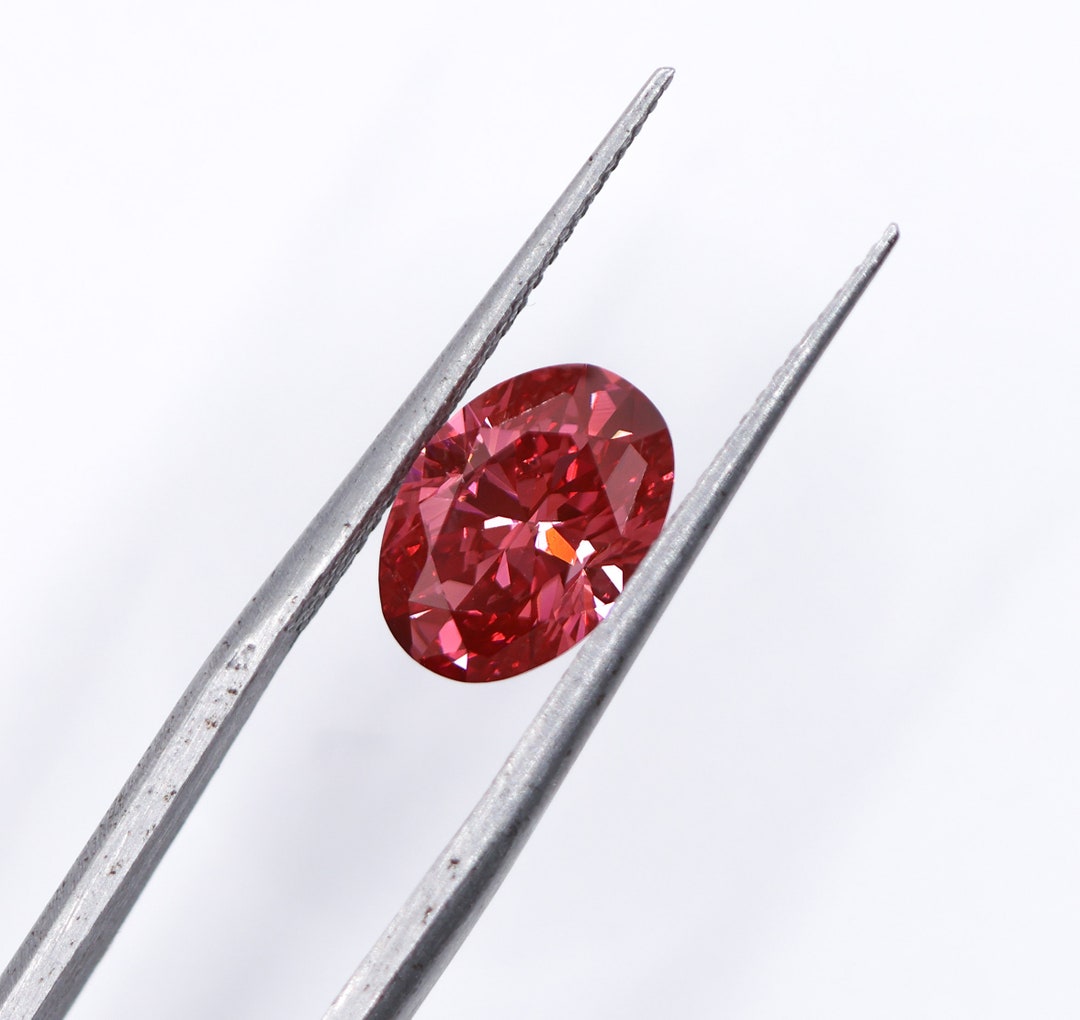 GIA Certified VVS1 Fancy Deep Pink Diamond Natural Earth Mined 2.31 ...