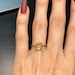 Minimalist Round Solitaire Ring Mount in 14K Solid Gold 4mm 4.5mm 5mm 5 ...