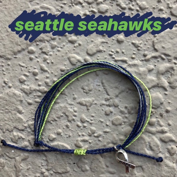 Seahawks Bracelet - Etsy
