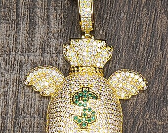 Money Bag With Wings - Etsy