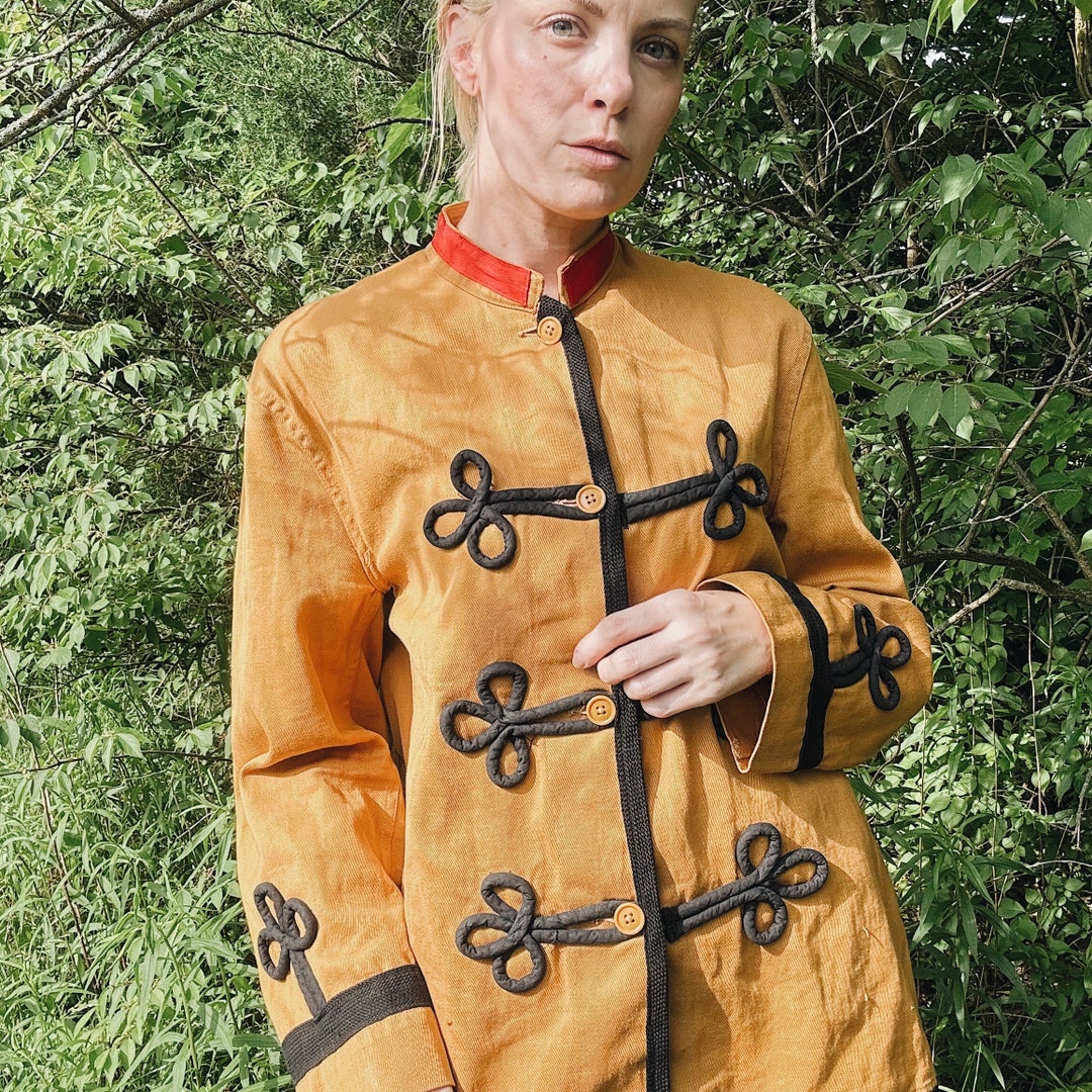 Vintage 1960s Gold & Black Ornate Waiter/bellhop Uniform Jacket - Etsy