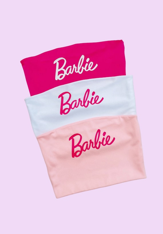 Barbie Tube Top Sexy Pink Top Slime Top Women Top | Etsy