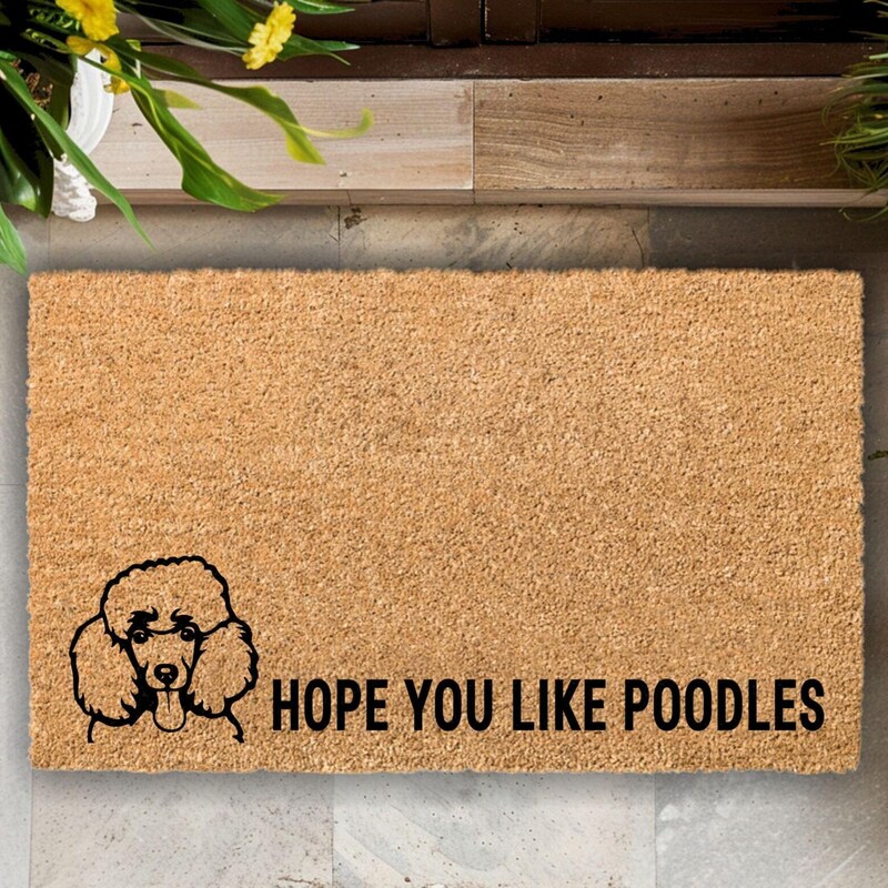 Poodle Rug - Etsy