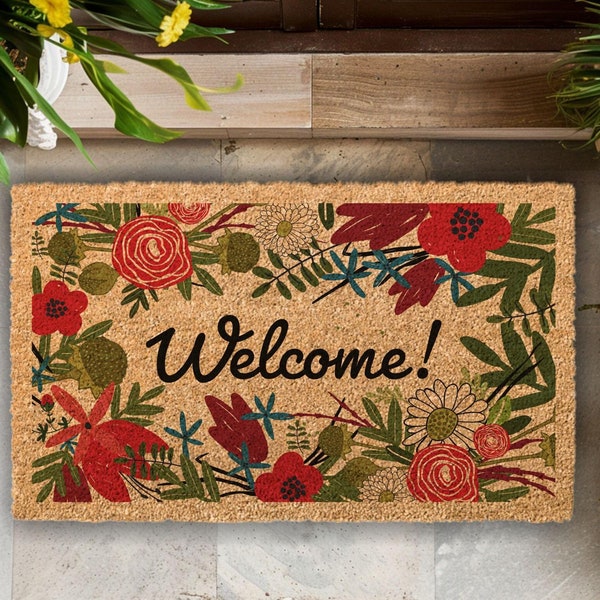 Custom Welcome Mat - Etsy