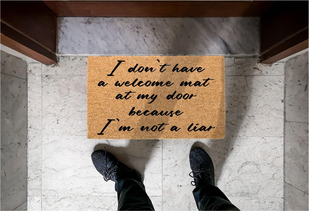 Funny Coir Doormat, Sarcastic Home Decor, Housewarming Gift - Etsy