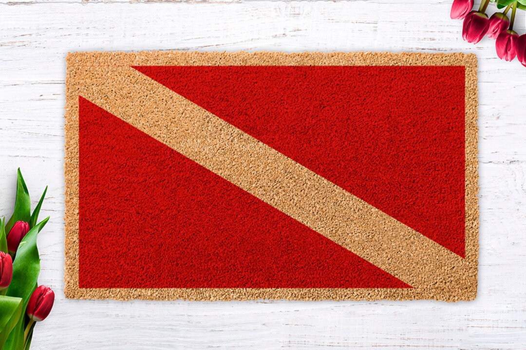Scuba Diving, Scuba Diver Welcome Mat, Scuba Diving Gift, Scuba Diving ...